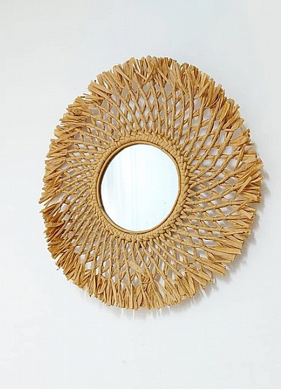 ★STARSHOP★ | מראה רפיה קוטר 60 סמ מבית סטאר שופ STAR SHOP | עיצוב הבית ...